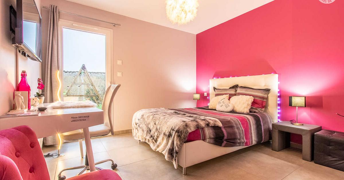 Chambre d'hôtes - La Chambre Rose - MACON, Bourgogne-Franche-Comté ...